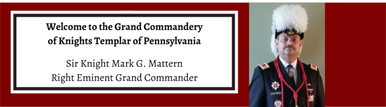 Grand Commandery of Knights Templar of Pennsylvania – Knights Templar